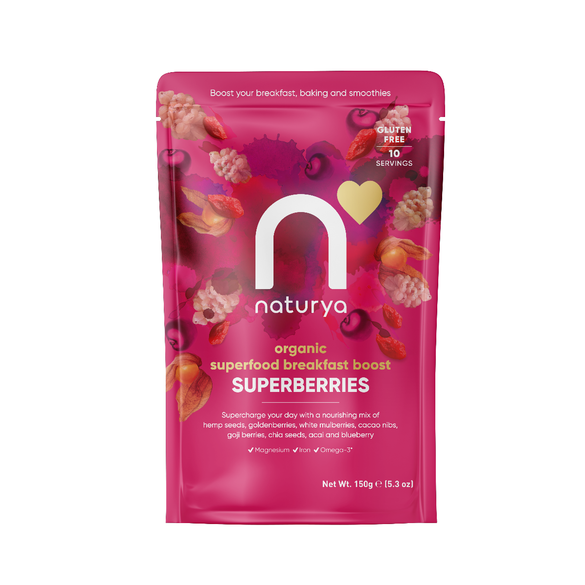 Superfood Breakfast Boost Superberries - Naturya | GymBeam.hu